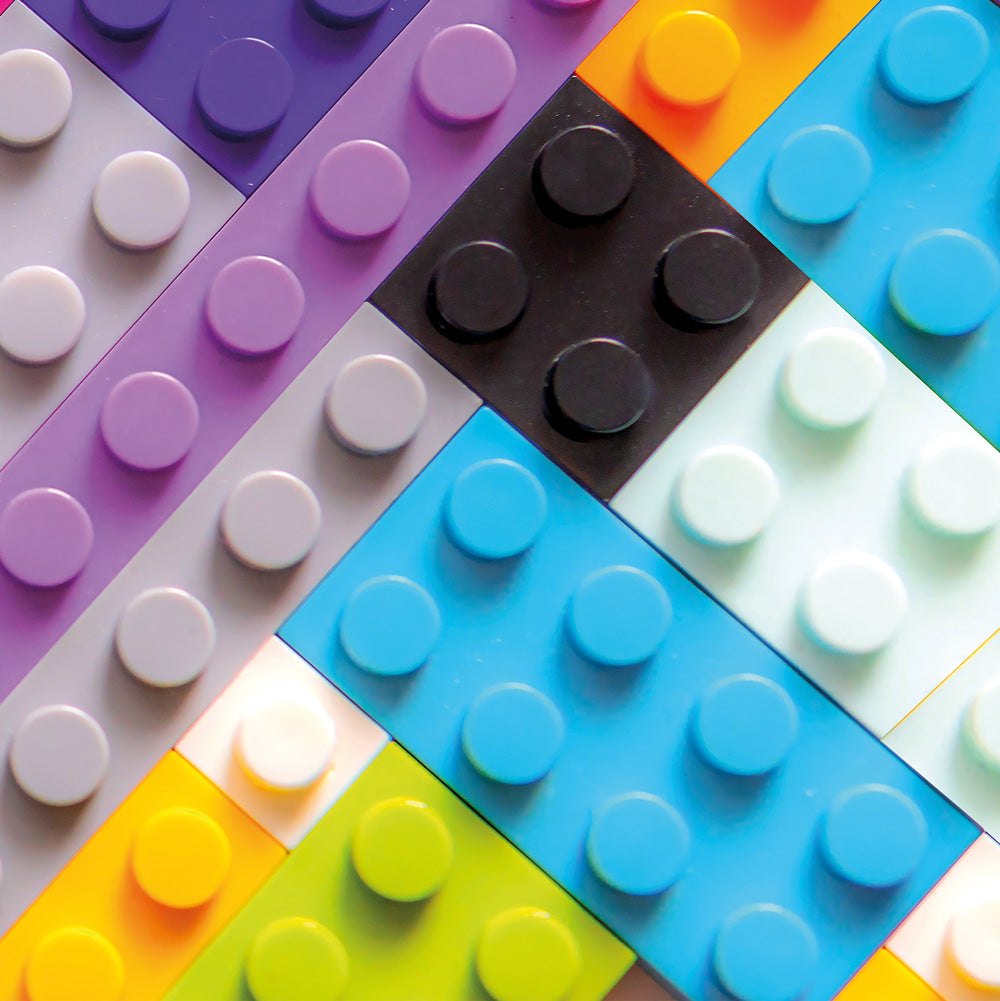 Carta da parati TNT - Colorful Brick - Adesivi Murali