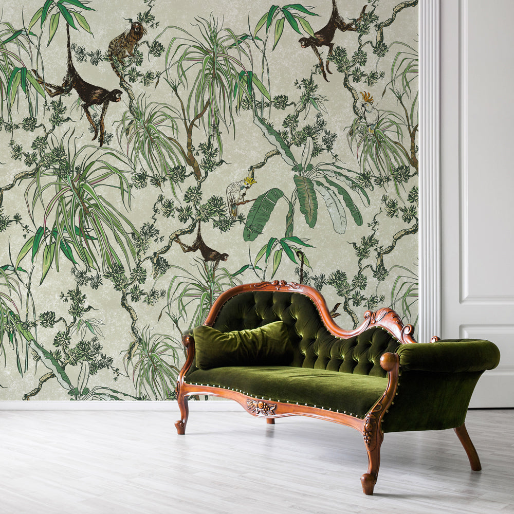 Jungle plants - Carta da parati - Adesivi Murali