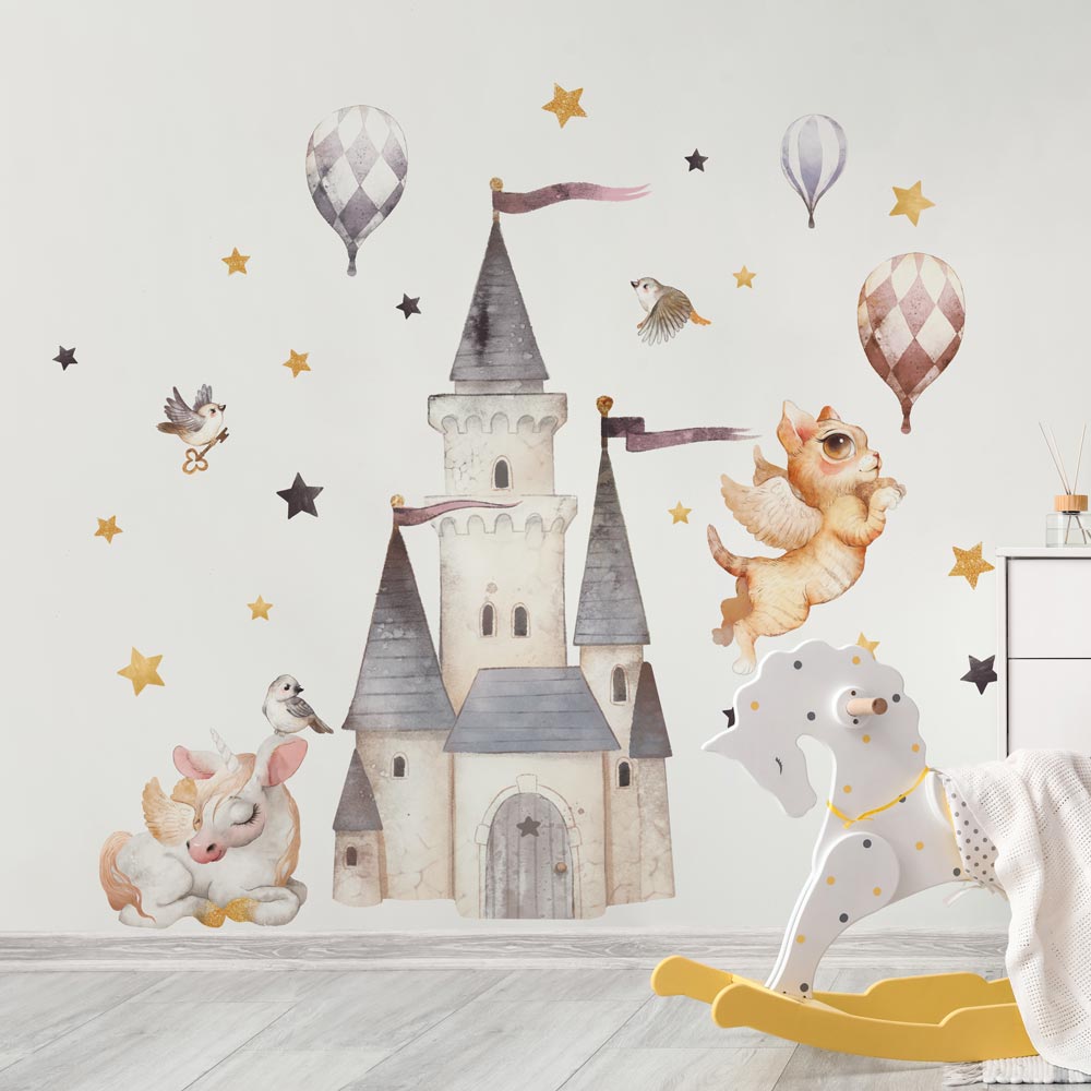 Castello incantato - Adesivi Murali